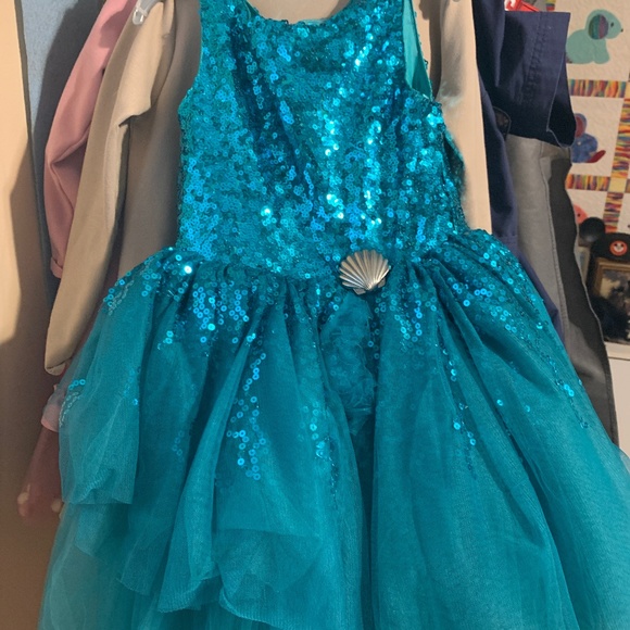 Disney | Dresses | Rare Disney Princess Collection Ariel Dress Formal ...